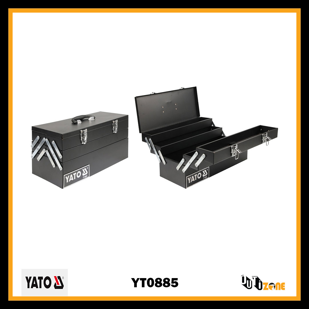 CAISSE A OUTILS METALLIQUE 460*200*225MM – Outizone